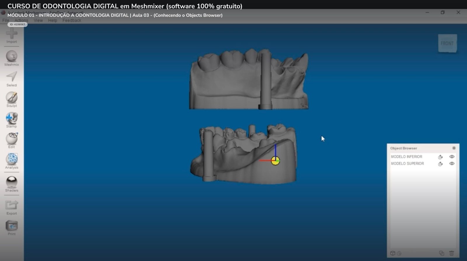 Meshmixer in Dentistry - Download and Learn to Use It Now! -Digital ...